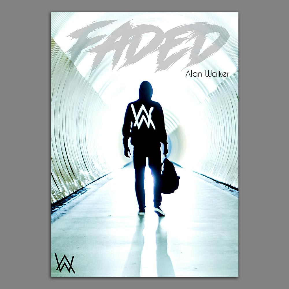 Faded - Alan Walker Poster – Frame Kro
