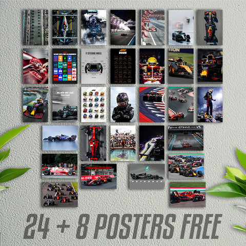 F1 Collage Kit (Set Of 32) – Frame Kro
