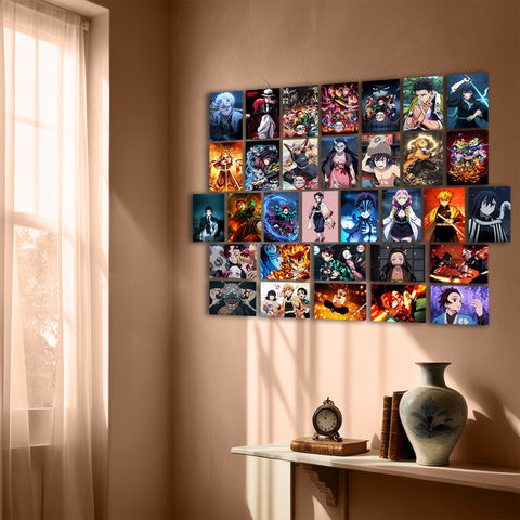 Demon Slayer Collage Kit (Set Of 32) – Frame Kro
