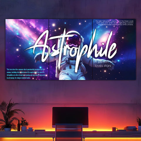 Astrophile Split Poster – Frame Kro