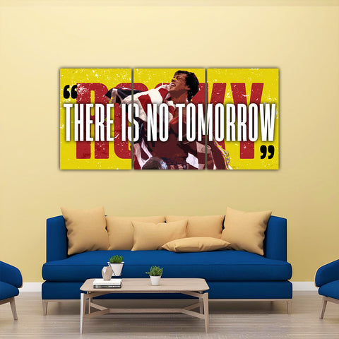 "There Is No Tomorrow" Split Poster – Frame Kro