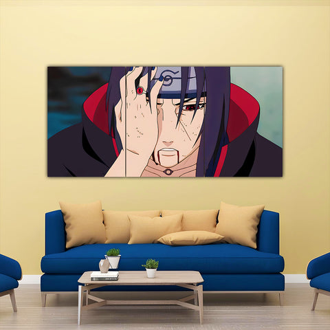 Itachi Split Poster – Frame Kro